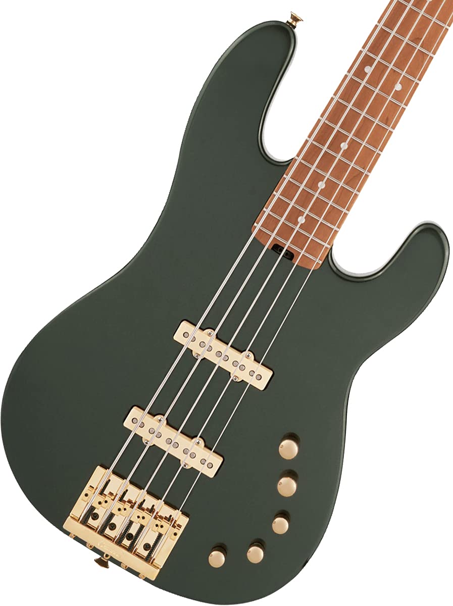 Charvel Pro-Mod San Dimas Bass JJ V - Lambo Green Metallic