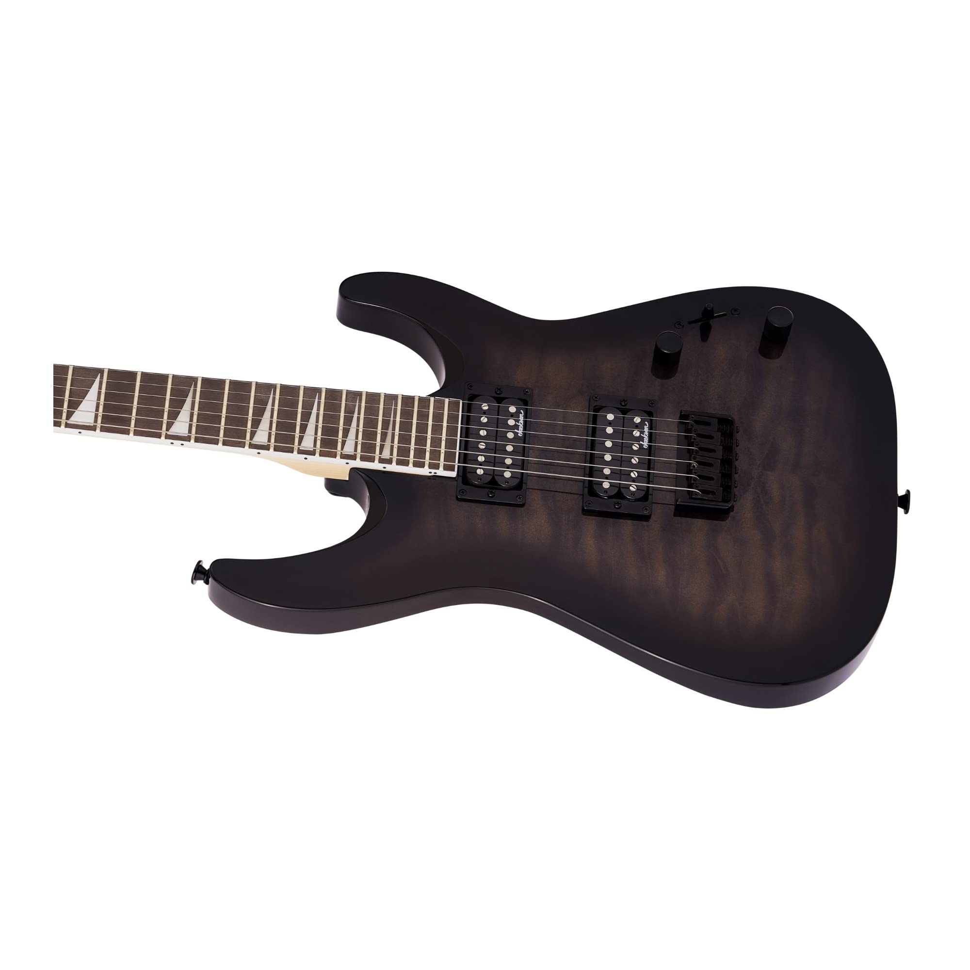 Jackson JS Series Dinky Arch Top JS32Q DKA HT Electric Guitar - Transparent Black Burst