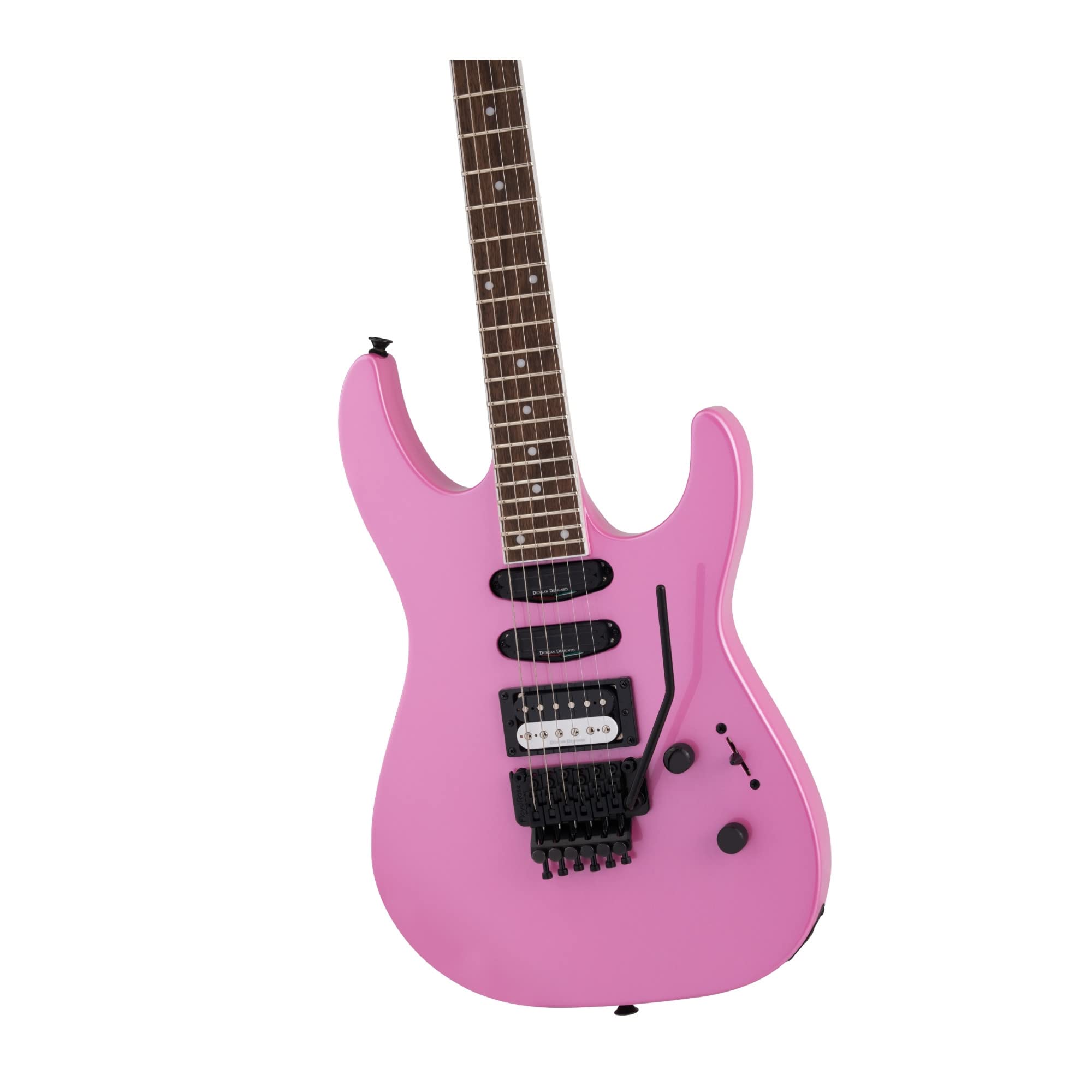 Jackson X Series Soloist SL1X Poplar Body 6-String Electric Guitar with Laurel Fingerboard and Duncan Designed Pickups (Right-Handed, Platinum Pink)