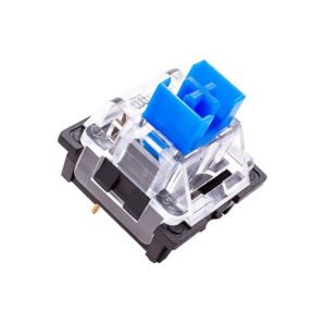 granvela outemu (gaote) blue switch 3 pin keyswitch diy replaceable switches for mechanical gaming keyboard (20 pcs) (blue)