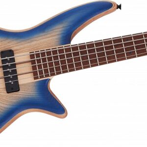 Jackson Pro Series 5-String Spectra Bass SBA V, Blue Burst, Caramelized Jatoba Fingerboard