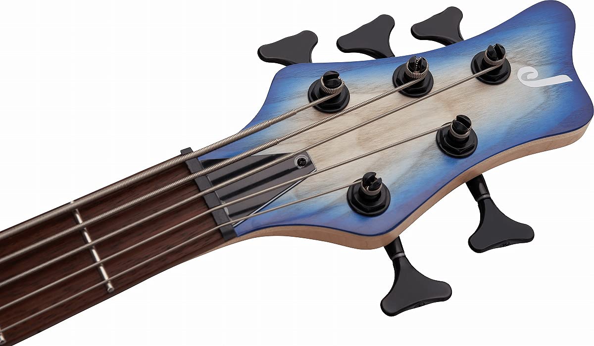 Jackson Pro Series 5-String Spectra Bass SBA V, Blue Burst, Caramelized Jatoba Fingerboard