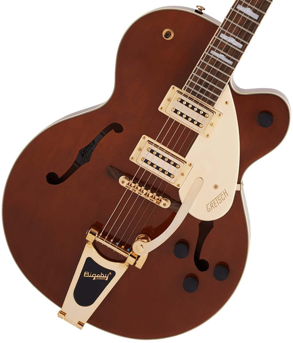 Gretsch G2410TG Streamliner Hollow Body Single-Cut and Gold Hardware Single Barrel w/Bigsby