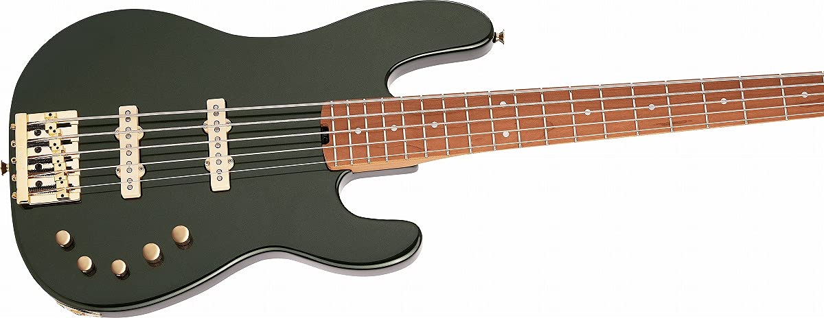 Charvel Pro-Mod San Dimas Bass JJ V - Lambo Green Metallic