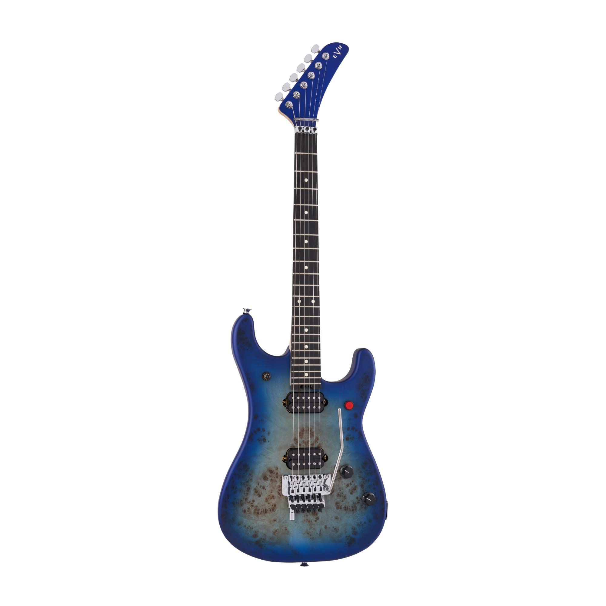 EVH 5150 Series Deluxe Poplar Burl Electric Guitar - Aqua Burst