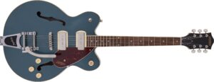 gretsch g2622t-p90 streamliner center block double-cut p90 gunmetal w/bigsby