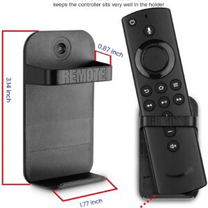 TV Remote Holder Compatible with F TV Stick, Xiaomi Mi TV Stick or Mi Box S, Apple HD 4K, Siri Remote Control Holder Wall Mount