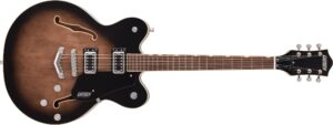 gretsch g5622 electromatic center block double-cut with v-stoptail electric guitar - bristol fog