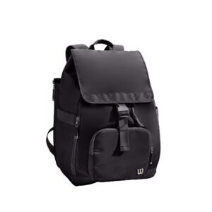 wilson womens fold over backpack black