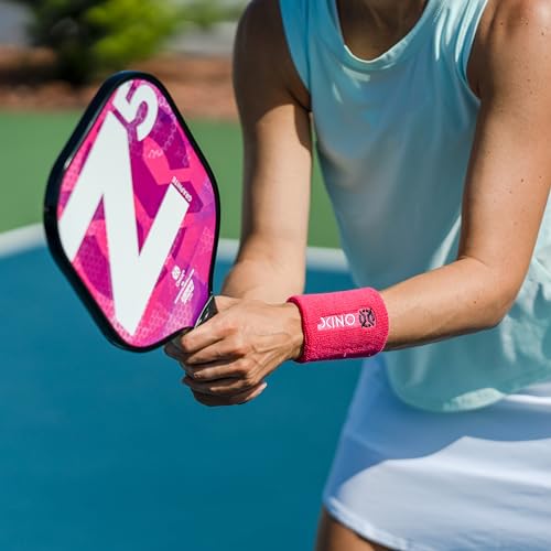 ONIX Pickleball Sweat Absorption Wristband — Pink