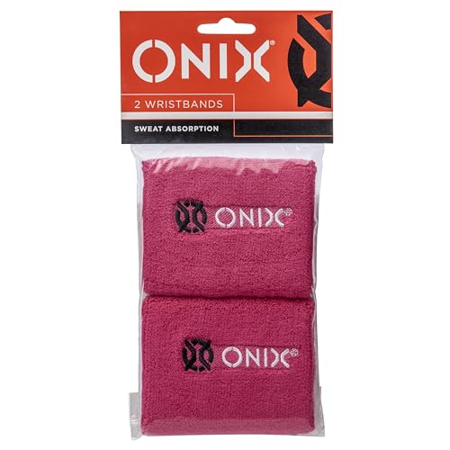 ONIX Pickleball Sweat Absorption Wristband — Pink