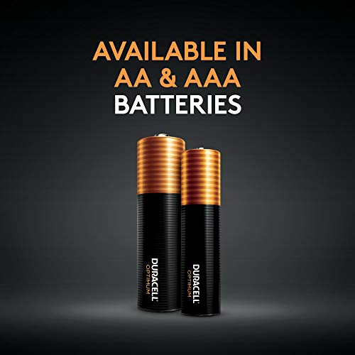 Duracell Optimum AAA Batteries, 22 Count Pack Triple A Battery with Long-lasting Power, Resealable Package for Storage, All-Purpose Alkaline AAA Battery for Household and Office Devices