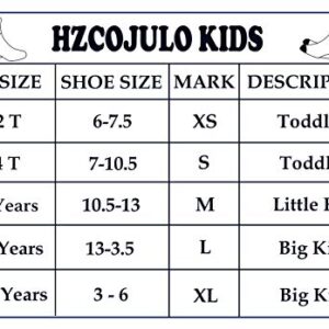 Hzcojulo Kids Toddler Half Cushion Low Cut Athletic Ankle Cotton Socks for Boys Girls Size Age 1-15 Years -12 Pairs,Multicoloured,L/Shoe size 13-3.5/7-10Years