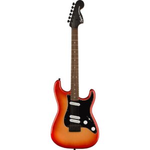 squier contemporary special stratocaster ht electric guitar, with 2-year warranty, sunset metallic, laurel fingerboard