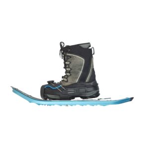 Denali Winter Sports | Sawtooth Spin Snowshoe Kit | 8 x 25 | Aluminum Trekking Poles | Carry Shoe Bag | Outdoor Snow Shoes