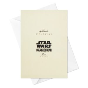 Hallmark Star Wars Pop Up Birthday or Congratulations Card (Baby Yoda) May the 4th, Signature Paper Wonder 3D Card