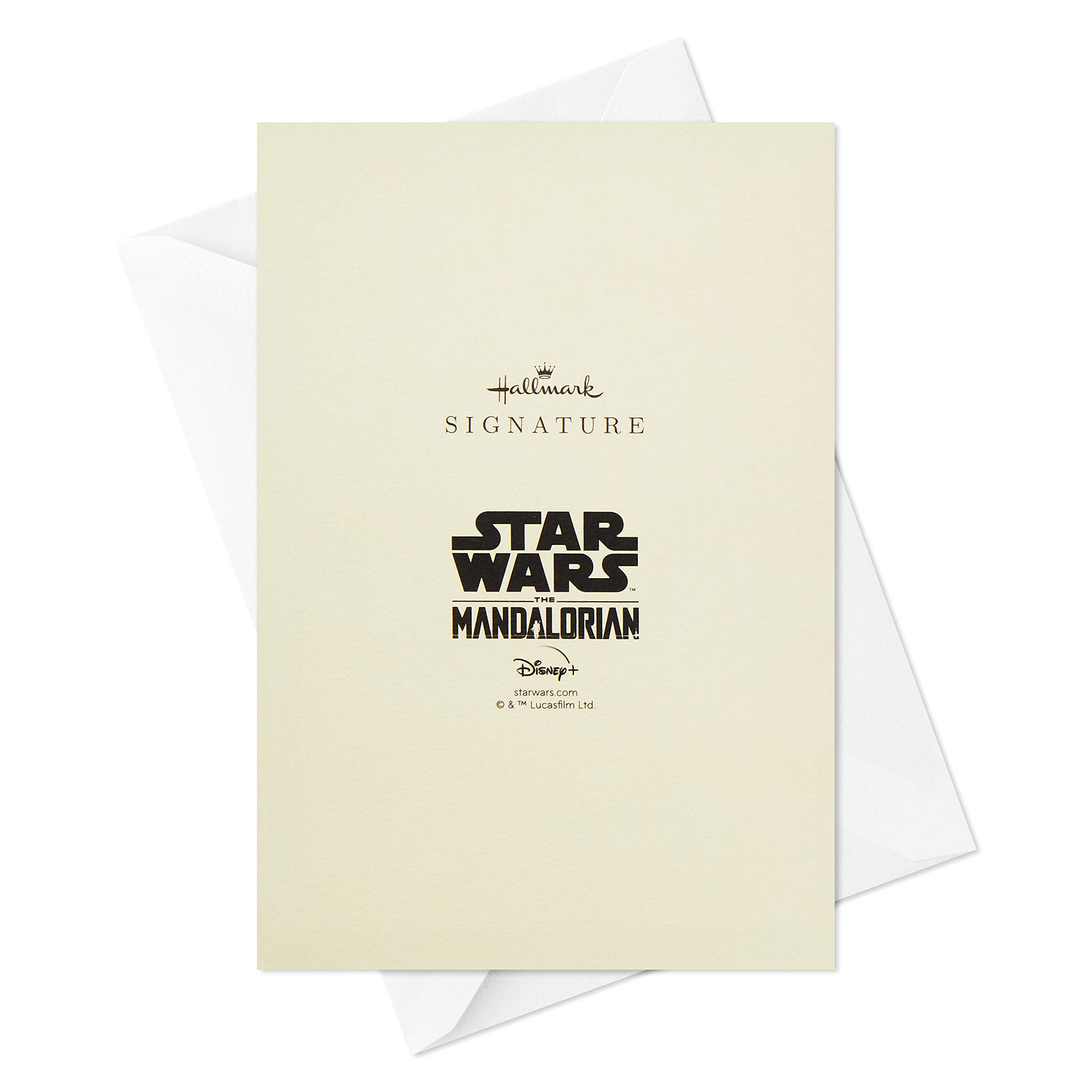 Hallmark Star Wars Pop Up Birthday or Congratulations Card (Baby Yoda) May the 4th, Signature Paper Wonder 3D Card