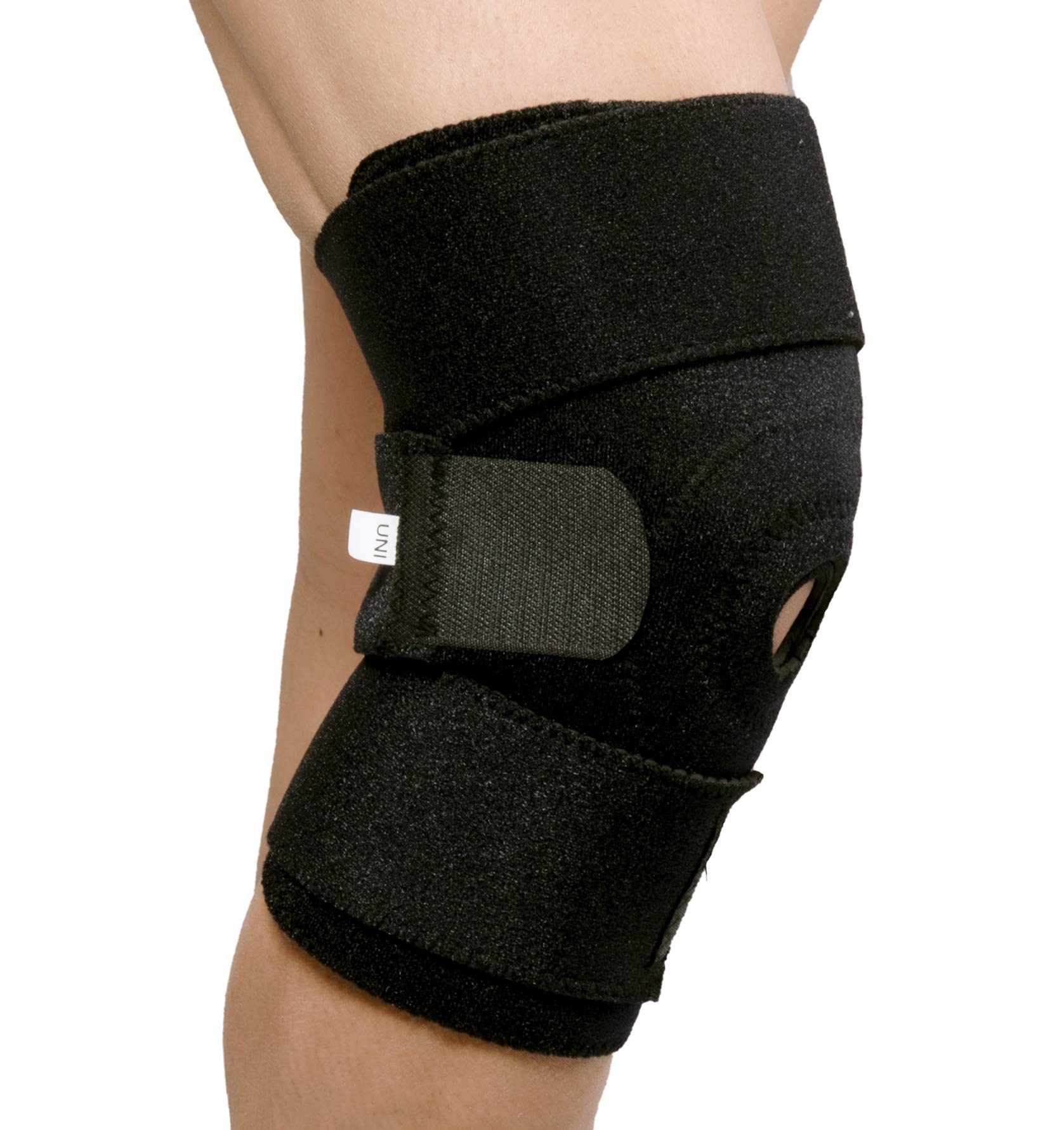 Wonder Care Knee Brace for Knee Pain Relief Open Patella Support for Arthritis, Meniscus Tear, Ligament Tear, Sports Injury, Neoprene Gym Knee wrap for Men and Women (Universal Size: 14.8"-22")