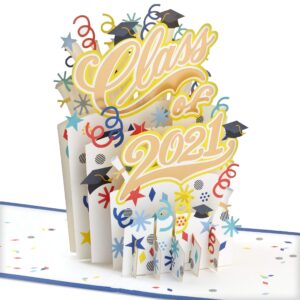 hallmark signature paper wonder graduation pop up card (class of 2021)