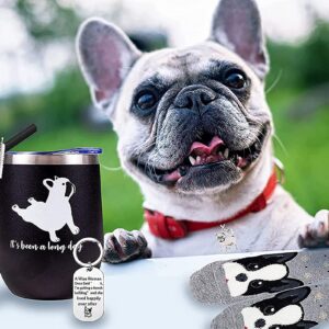 EBE EmmasbyEmma French Bulldog Gifts for Women, Frenchie Lovers Gifts for Women, French Bulldog Yoga, Frenchie Gifts for Women, French Bulldog Lover Gifts, French Bulldog Tumbler