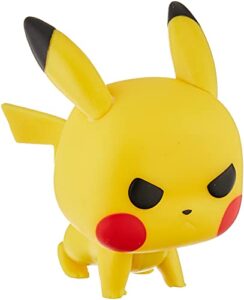 funko pop pop! games: pokemon - pikachu (attack stance) collectible vinyl figure, multicolor, one size