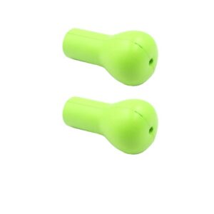 brandname xxhailan spherical belly top fishing pole support pu material for deep sea fishing belly top light weight fishing gear accessories (green/2pcs)