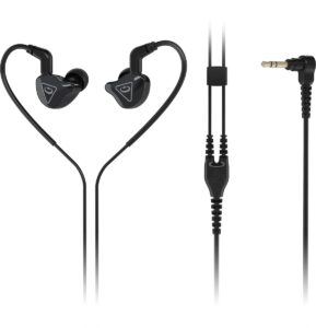 behringer mo240 studio monitoring earphones with dual hybrid drivers