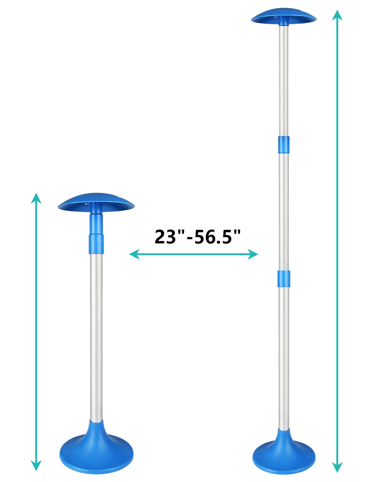 iCOVER Premium Boat Cover Support Pole, Adjustable Aluminum Support Pole System, 2 Pack