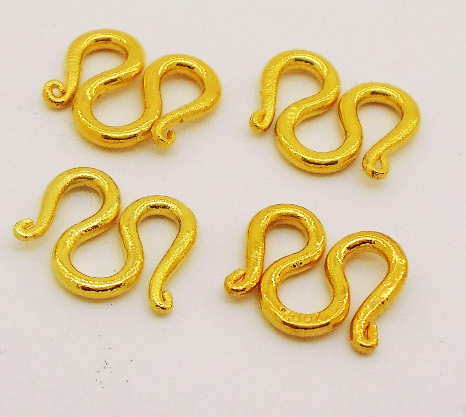 arrawana77 4 item 22K 24K THAI BAHT GOLD PLATED CLASP M Size 12 MM FOR NECKLACE