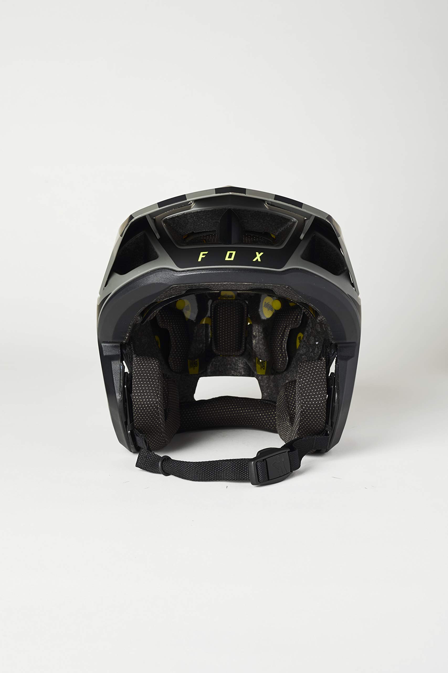 Fox RacingMen'sDROPFRAME PRO Mountain Biking HELMETBlack - Two Tone