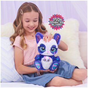 Peek-A-Roo - Interactive Panda-Roo Plush Toy with Mystery Baby-Roo Surprise - Over 150 Sounds & Actions, 10+ Engaging Games, Songs, Boosts Imagination & Creativity for Girls Ages 5+