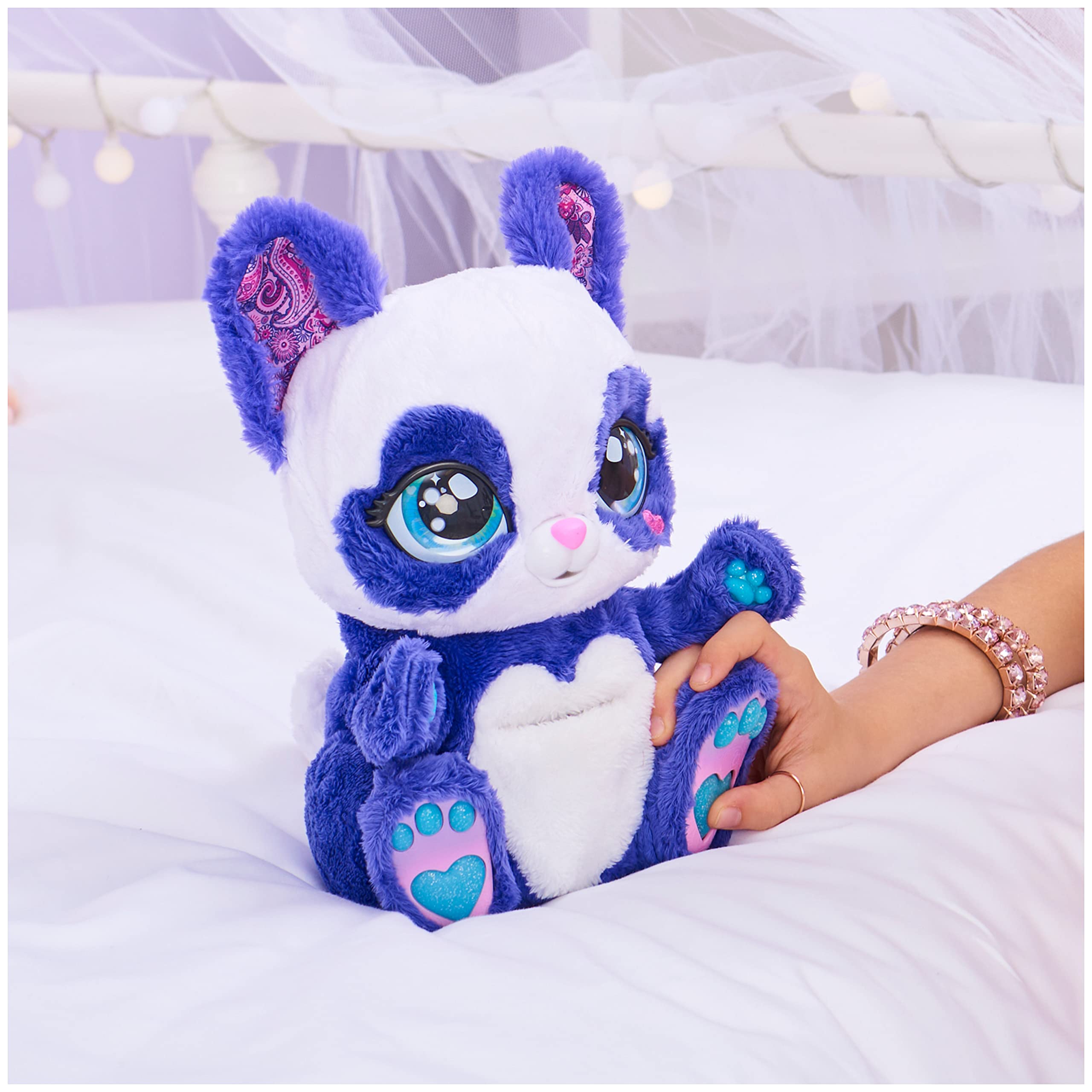 Peek-A-Roo - Interactive Panda-Roo Plush Toy with Mystery Baby-Roo Surprise - Over 150 Sounds & Actions, 10+ Engaging Games, Songs, Boosts Imagination & Creativity for Girls Ages 5+