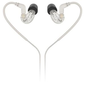 behringer sd251-cl studio monitoring earphones - clear