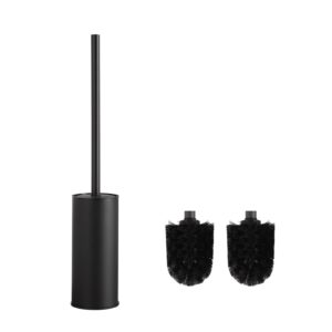 bvl toilet brush with holder stainless steel black toilet cleaner brush set free standing toilet brush for bathroom