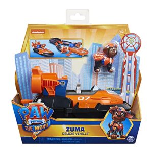 spin master 6061910 paw patrol the movie zuma's deluxe vehicle toy