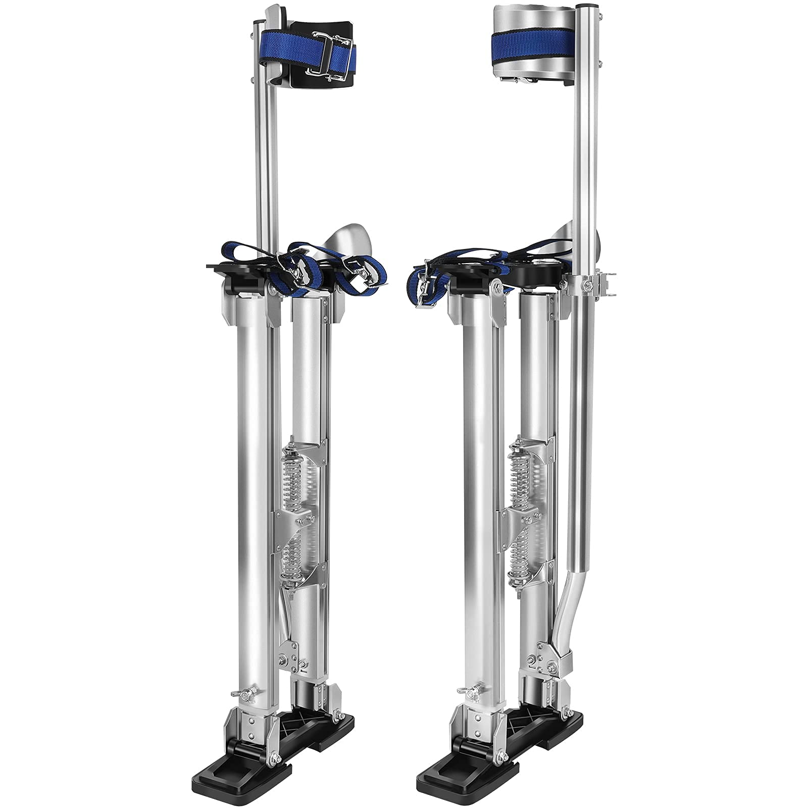 Olenyer 24" - 40" Drywall Stilts for Adults Height Adjustable Aluminum Work Stilts for Sheetrock Drop Ceiling Painting Painter Exterior Wall Painting or High Shrub Trimming