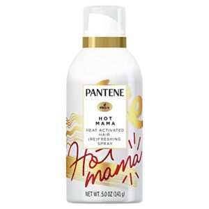 pantene pro-v hot mama heat activated hair (re)freshing spray, 5 oz, 3.935 fl oz