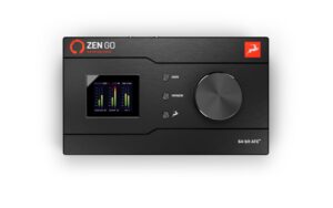 zen go synergy core, audio interface, 4x8 bus-powered usb-c interface for recording music, with onboard real-time audio recording effects, usb connectivity - antelope audio