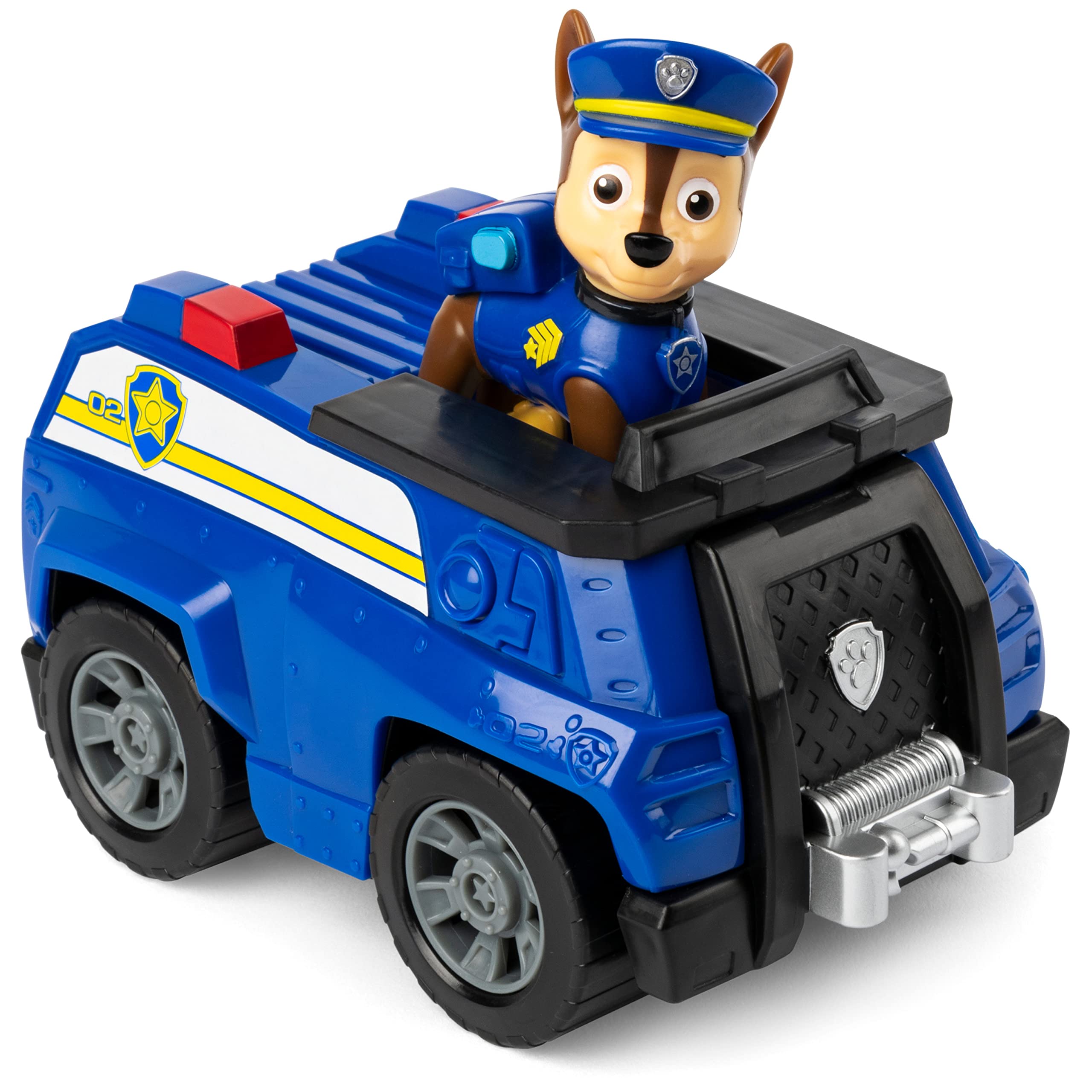 Spin Master 6061799 PAW Patrol Chase`s Patrol Cruiser Vehicle Toy with Collectible Figure