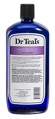 Dr Teal's Foaming Bath Variety Gift Set (2 Pack, 34oz ea.) - Soothe & Sleep Lavender & Relax & Relief Eucalyptus & Spearmint - Pure Epsom Salt & Essential Oils Alleviate Stress & Clear The Mind