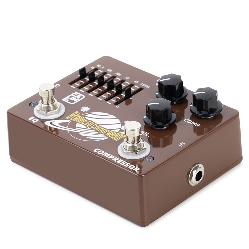 Caline DCP-10 Stella Bass Compressor EQ Effect Pedal Dual Pedal