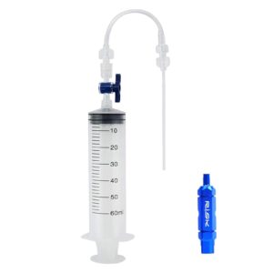 miotorio bike cycling tubeless sealant injector syringe,presta and schrader valve core removal tool fit for stans no tubes sealant and other sealants brand,bike syringe kit