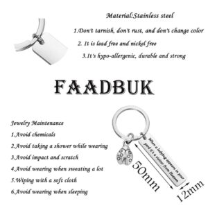 FAADBUK When A Ladybug Appear (Ladybug Appear Keychain)