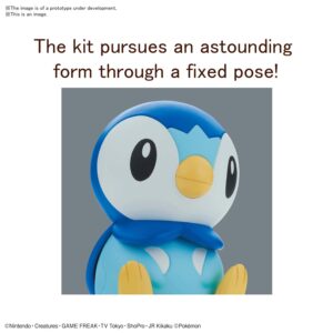 Bandai Hobby - Pokémon - 06 Piplup, Bandai Spirits Pokémon Model Kit Quick!!