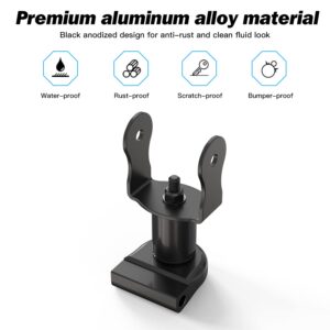 360 Degree Aviation Aluminum Screen Monitor Adjuster for Peloton Bike(Not Compatible with Peloton Bike +)