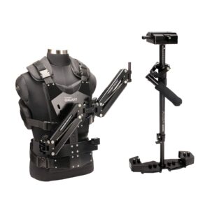 flycam galaxy dual arm & vest with redking video camera stabilizer (flcm-glxy-rk) professional stabilization system