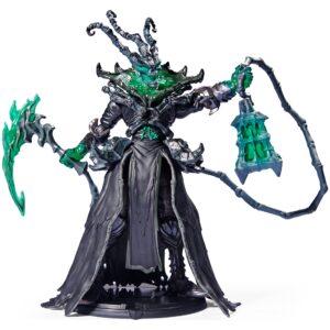 league of legends, 6-inch thresh collectible figure w/premium details and 2 accessories, the champion collection, collector grade, ages 12 and up