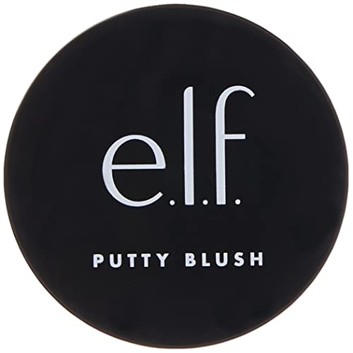 e.l.f. Putty Blush, Creamy & High-Pigment Formula For A Natural Glow, Delivers A Semi-Matte & Powder Finish, Vegan & Cruelty-Free, Bali