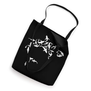 Great White Shark Lover Marine Biology Animal Science Tote Bag