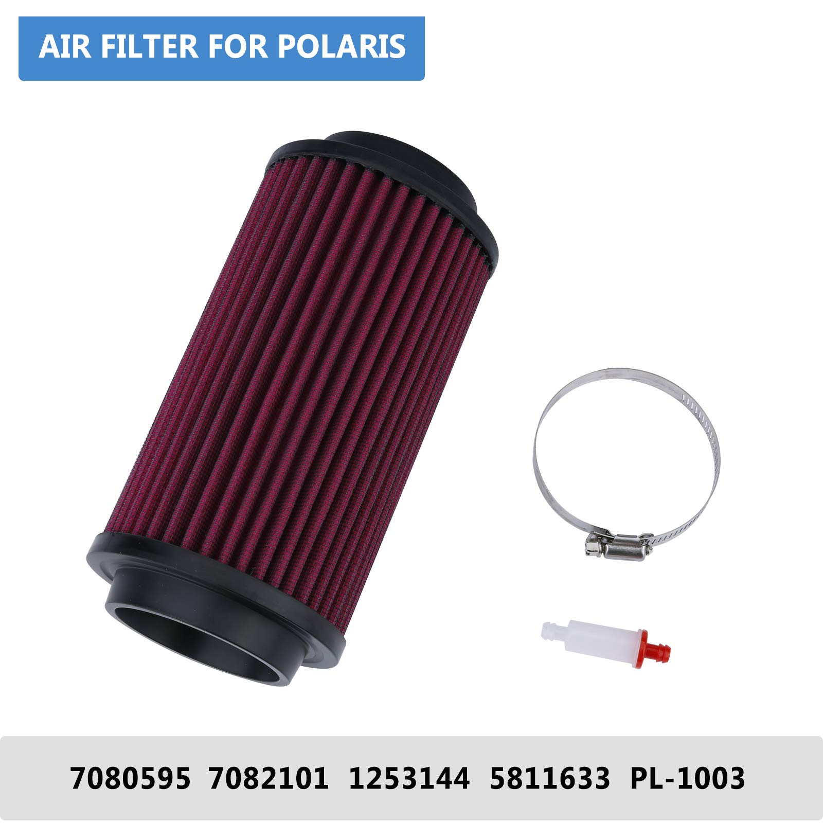 MinStar Air Filter Replace #7080595,7082101, 1253144,5811633,Compatible with Polaris Sportsman 500 335 450 550 570 700 800 850 1000.